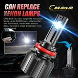 Alla Lighting 16000Lms CANBus HB5 9007 LED Headlights Bulbs, 6500K Xenon White, Xtreme Super ...