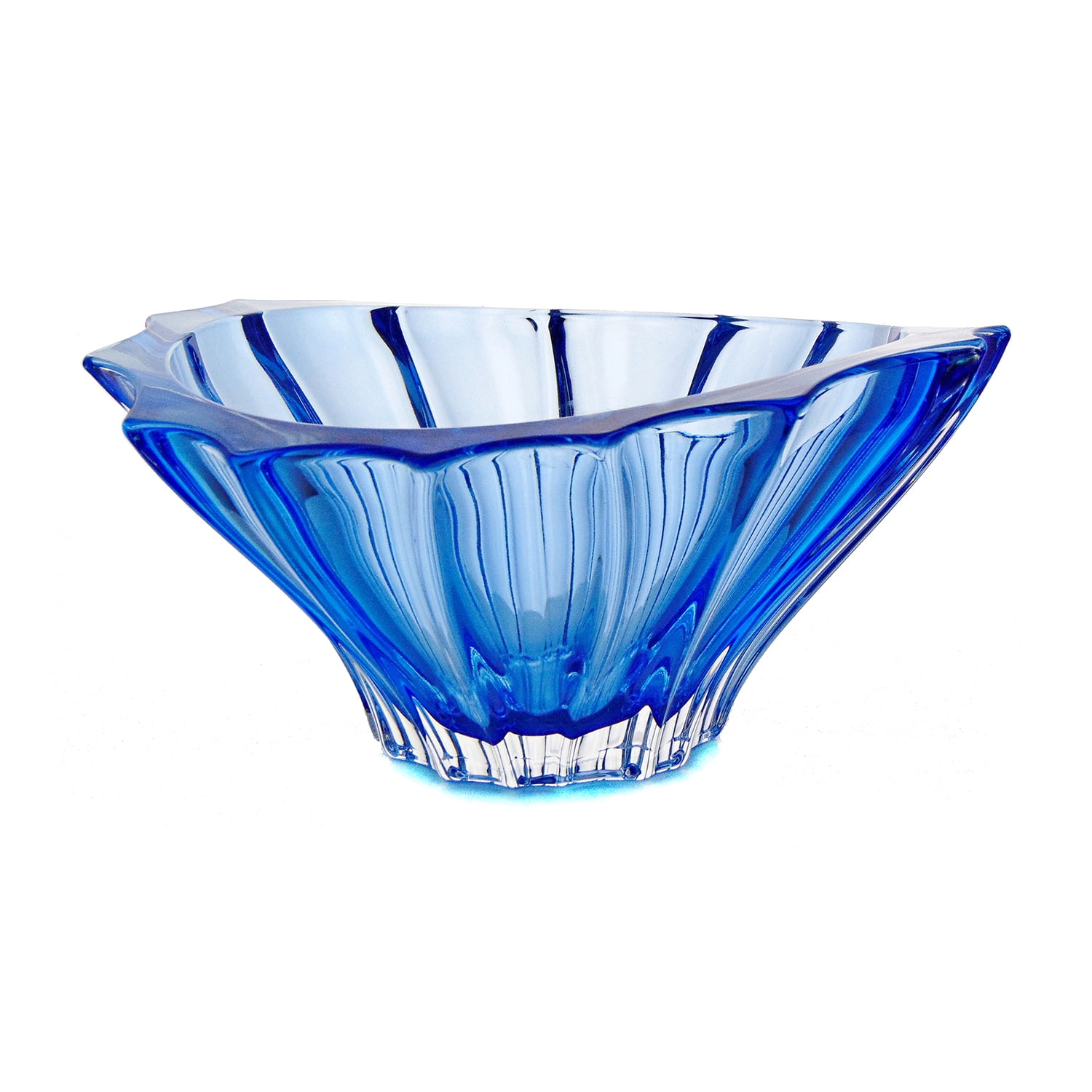Plantica Blue Collection Modern Crystal Hand-Crafted Decorative Bowl ...