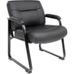 Global Industrial Big & Tall Guest Chair, Black Fabric - Walmart.com