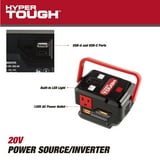 Hyper Tough 20V Power Source/Inverter, HT13-401-003-04, Battery Not ...