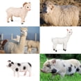 12Pcs Farm Animal Figures Toys Realistic Plastic Cattle Figurines ...