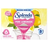 Splenda POD Pink Lemonade, liquid pod makes 2 qts, zero sugar, no mess ...