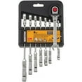 Bostitch 8Pc FLEX Combination Ratcheting Wrench Set-SAE (Anti-Slip ...