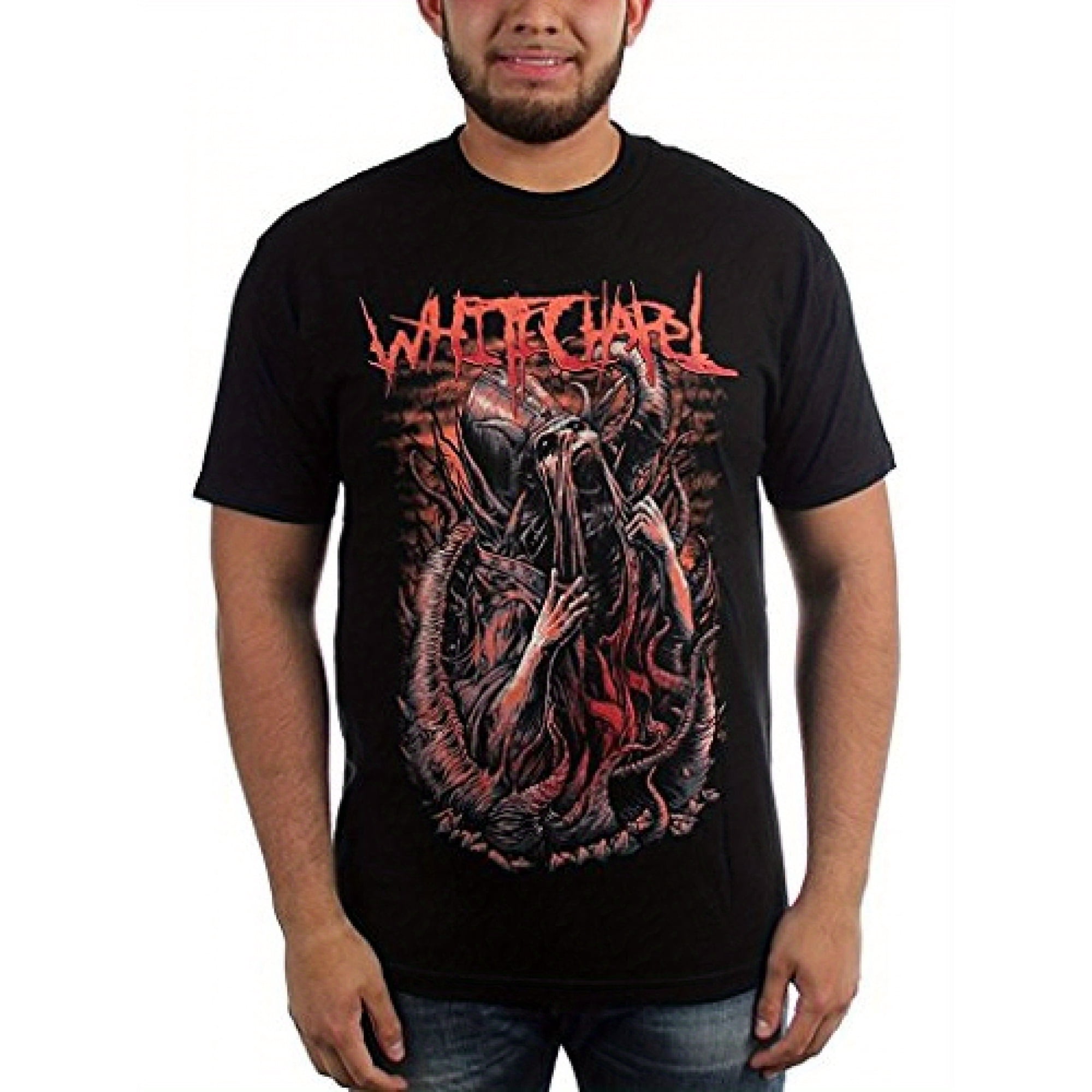 Click here for Yingd Whitechapel Evil Preacher Graphic For Men 10... prices