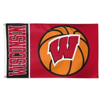 WinCraft Wisconsin Badgers Flag, 3' x 5', Polyester, Single-Sided ...