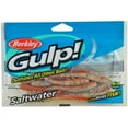 Berkley Gulp! SW 4" Flats Worm, New Penny - Walmart.com