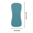 3pcs Baby Burp Cloth Absorbent Nursing Towel Breathable Shoulder Pad ...