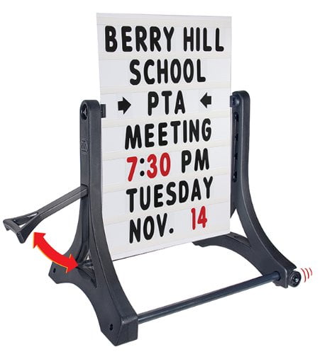 Standard 32”x42” Double Sided White Magic Master Rolling Swinger ...