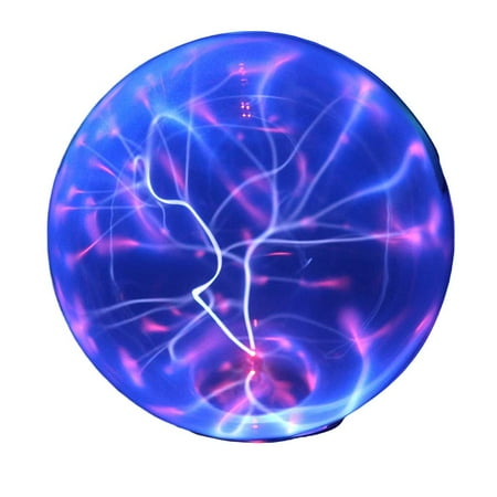 Justharion 6/8 Inch Crystal Globe Blue Light Sensitive Electrostatic ...