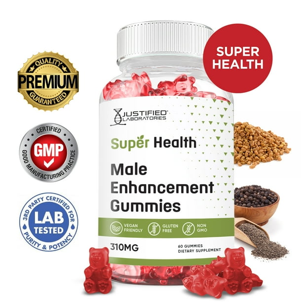 Super Health Male Enhancement Gummies 310MG 60 Gummys - Walmart.com