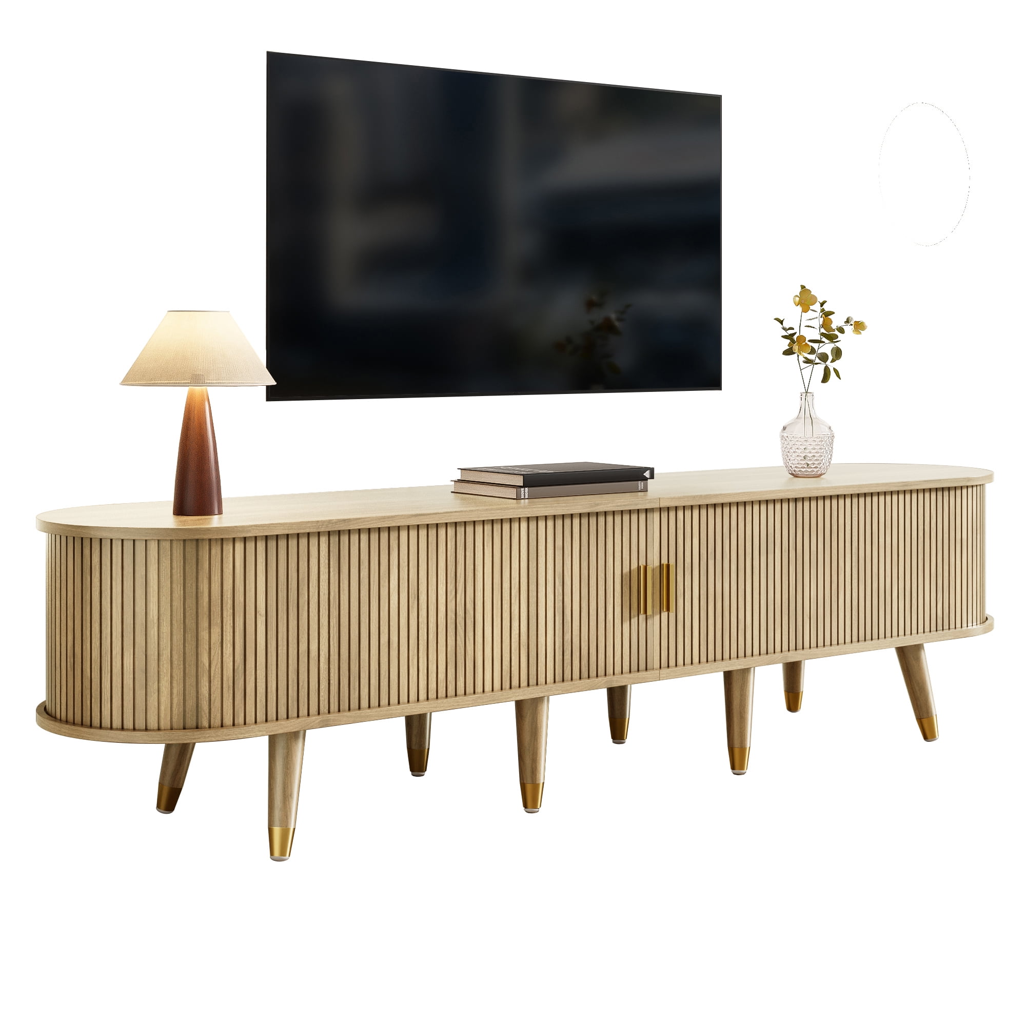 Click here for Noble House 69 Country Tv Cabinet light Look Mdf W... prices