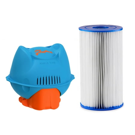 Hey! Cool Pool Flip Plop Mineral Dispenser + Bestway Filter Pump ...