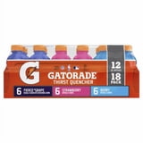Gatorade Mini Bottled Drinks, Variety Pack, Grape, Strawberry, Berry ...