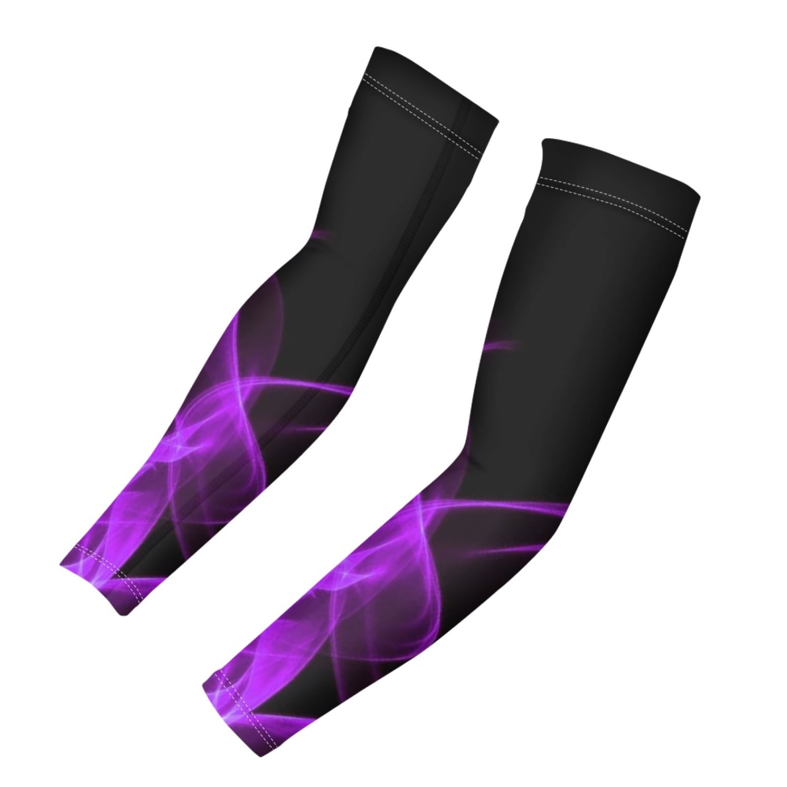 Diaonm Purple Flame Arm Sleeve Sports Compression Sleeves for Youth Men ...
