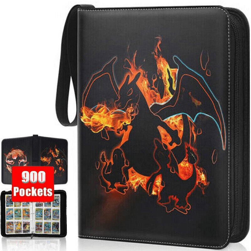 Pokemon scrapbook 900 tarjetas colección cuadernillo carpeta grapadora ...