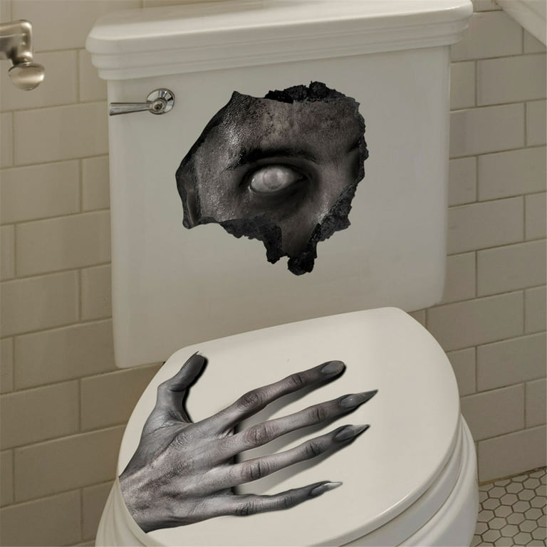 Creepy Toilet Art