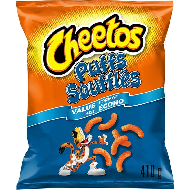Cheetos Puffs Cheese Flavoured Snacks, Value Size, 410 g. - Walmart.ca