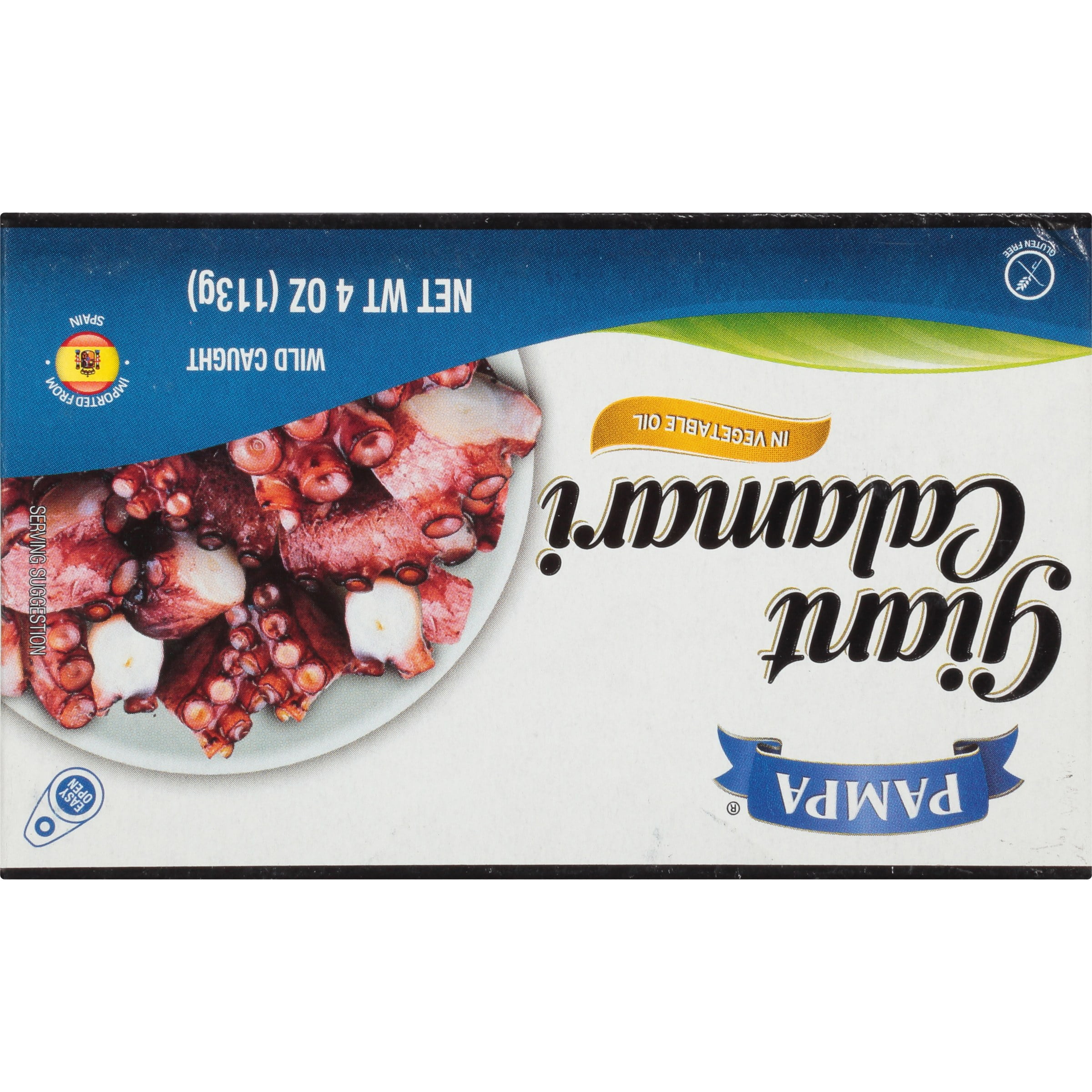 Pampa Gluten Free Giant Calamari in Vegetable Oil, 4 Oz – Beauty ...