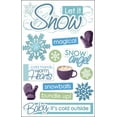 Paper House 3D Stickers 4.5"x8.5"-Let It Snow - Walmart.com