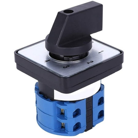 5 Positions Changeover Switch, 8 Screw Terminals Universal Rotary Cam ...
