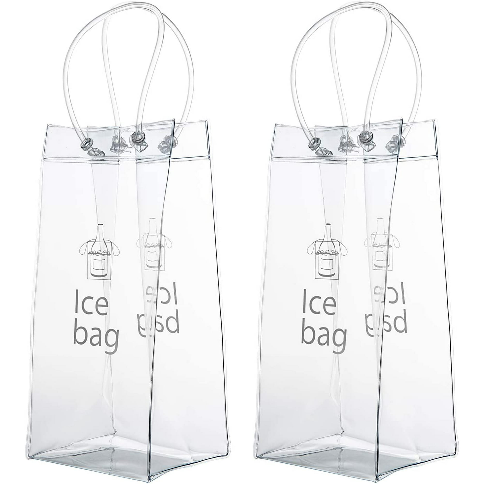 Click here for Queilt 2 Pieces Ice Bag Wine Chiller Cooler With H... prices