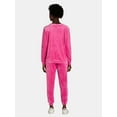 Time and Tru Women's Velour Sweatshirt and Jogger Pants Set, 2-Piece, Sizes XS-XXXL - Walmart.com