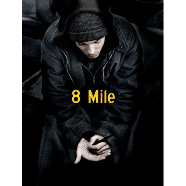 8 Mile Movie Poster 24Inx36In Poster Art Poster 24x36 Unframed, Age: Adults, Rectangle Best ...