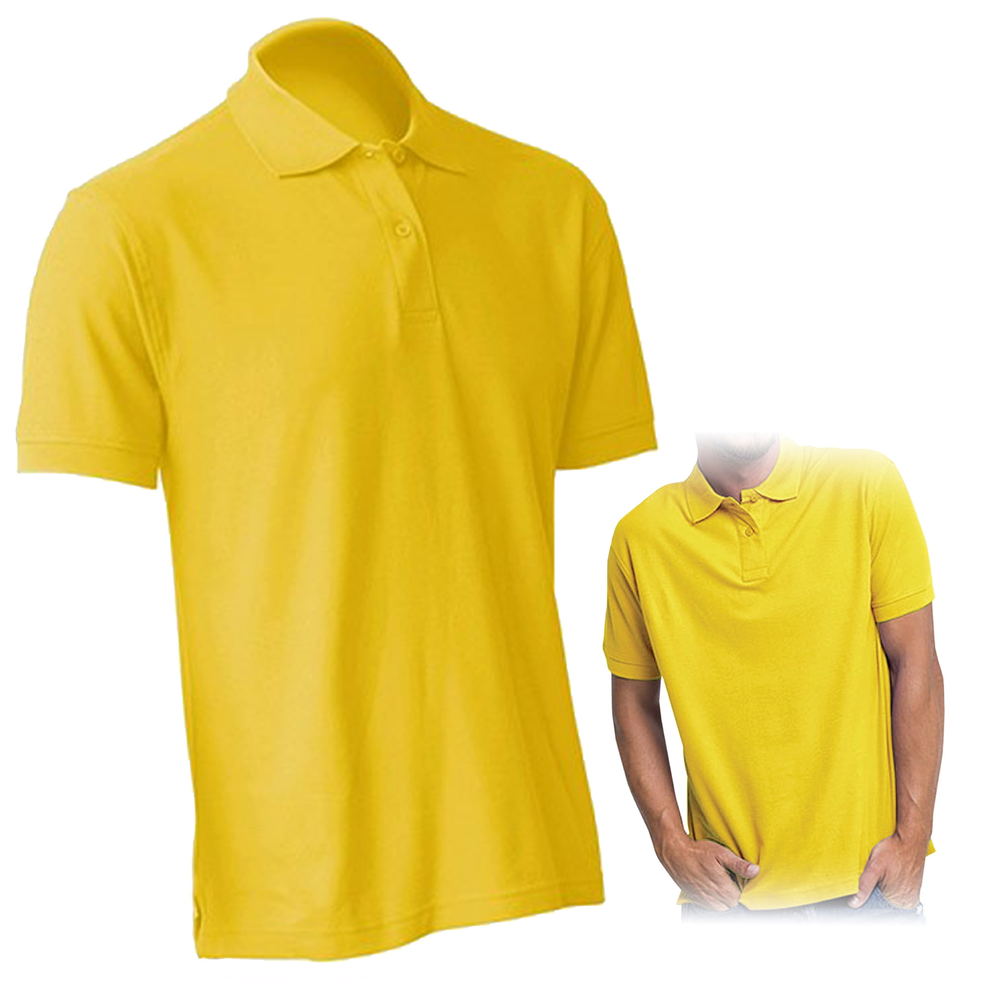Click here for Basico (Gold) Polo Collared Shirts For Women 100 C... prices
