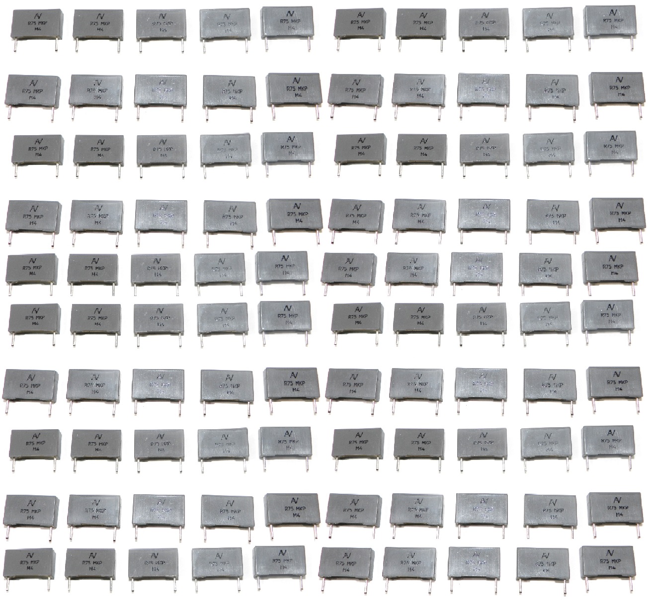 Arcotronics R75104J250B Film Capacitor, R75 Series, 0,1uF, 5% 250VDC ...