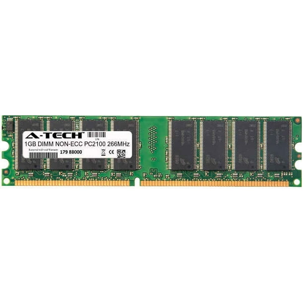 1GB Module PC2100 266MHz NON-ECC DDR DIMM Desktop 184-pin Memory Ram ...