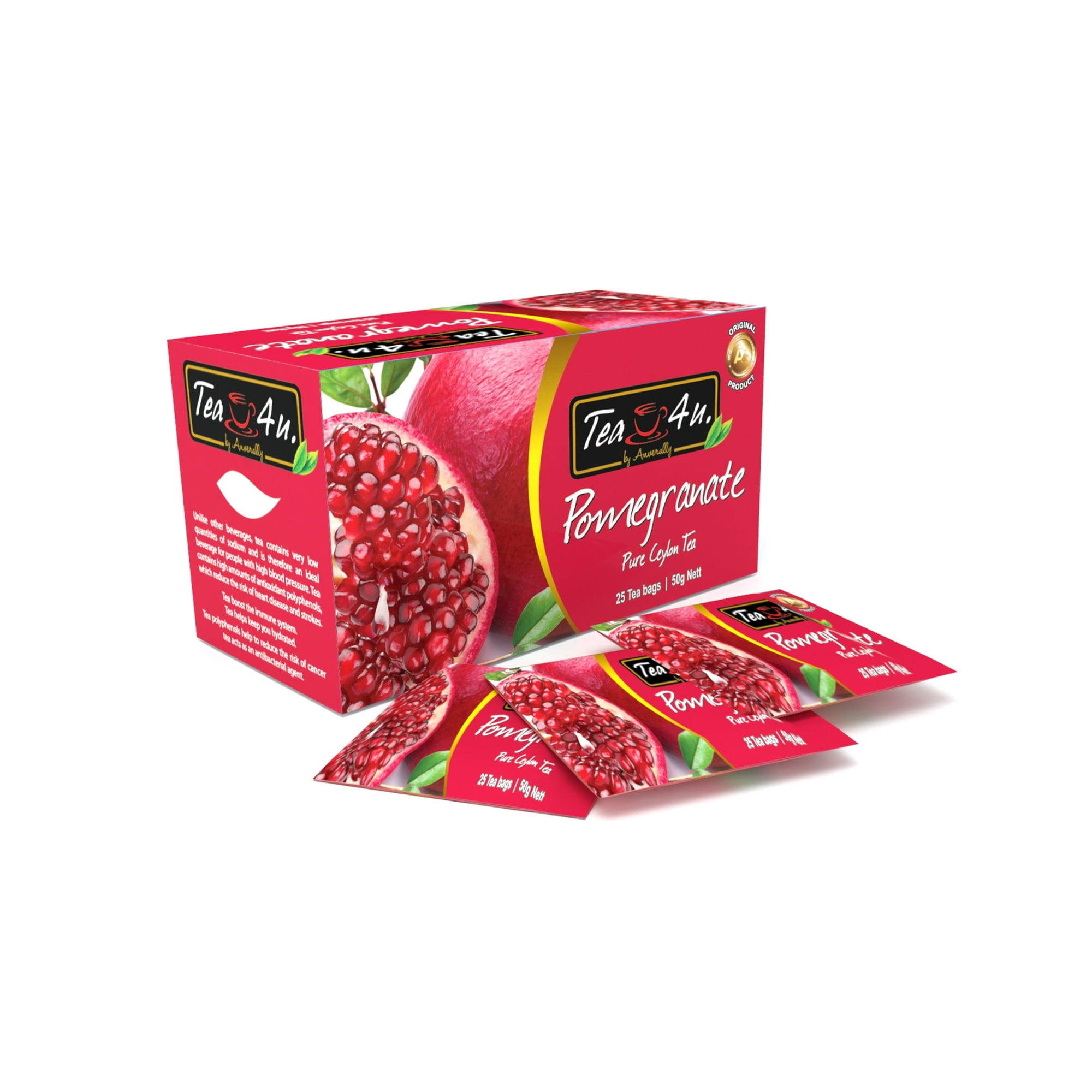 Click here for Tea 4u Tea4u Pomegranate Black Tea  Ceylon Tea  Bo... prices