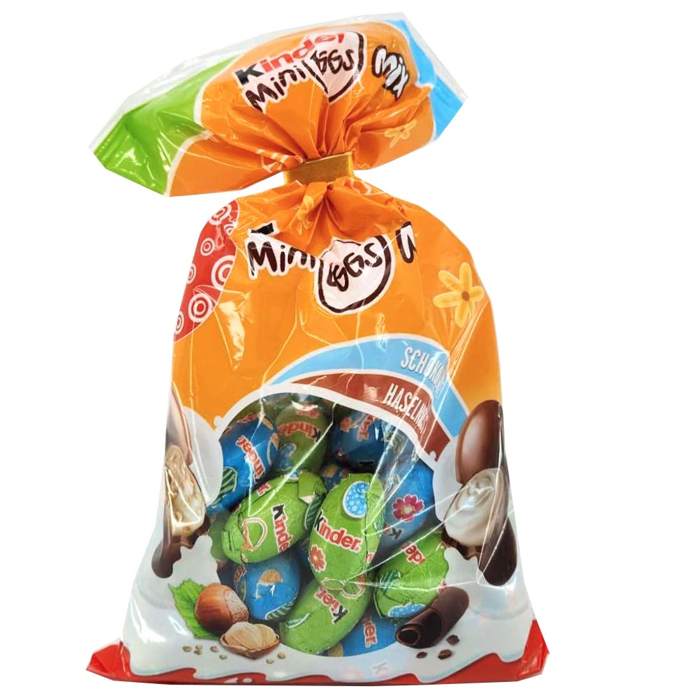 Chocolate Easter Eggs Nut-Milk Filling Kinder Mini Mix, Ferrero, 250g ...