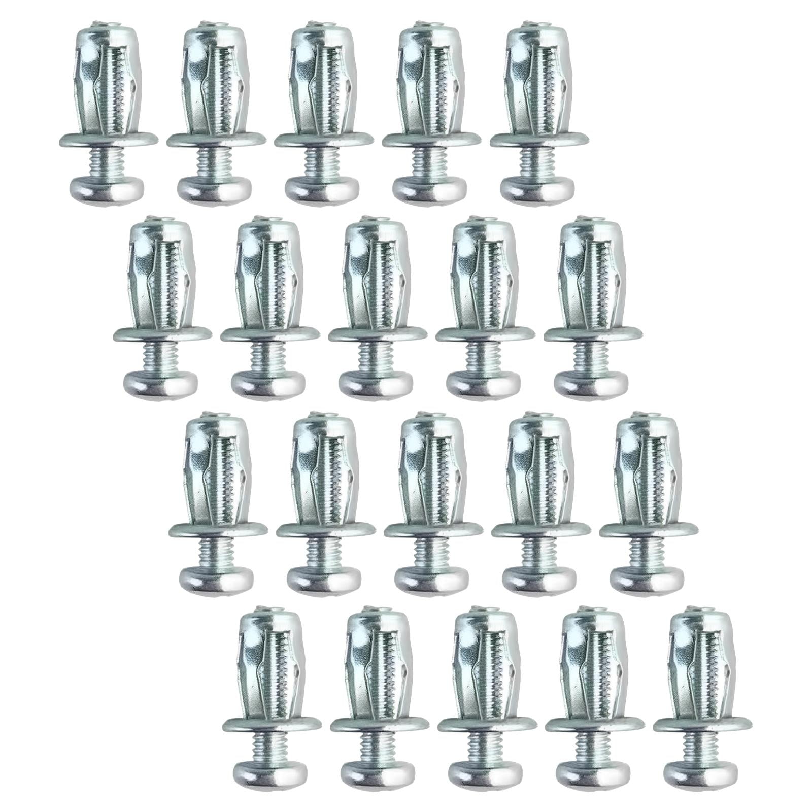 Tuercas de tornillo de pétalo DYNWAVEMX 20 piezas anclajes de pared ...