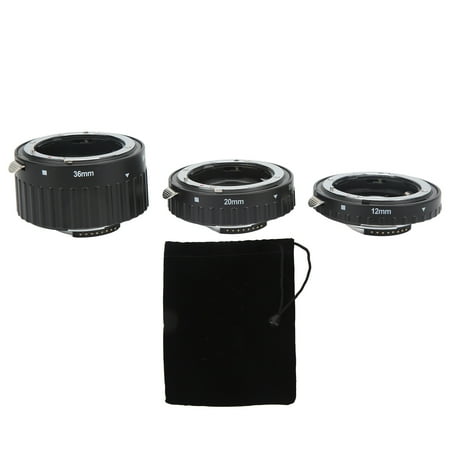 Camera Extension Tube Ring Set, High Compatibility Metal Mount Camera ...