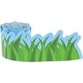 12 Pack Green Grass Bulletin Board Border Strips, Spring Classroom ...