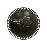 Aaden Outdoor Aluminum and Iron Bird Bath, Shiny Copper - Walmart.com