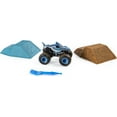 Monster Jam Megalodon Dirt Starter Set, 8oz Dirt, 1:64 Truck, Build ...