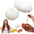Baseball Fidget Ball for Stress Relief, 3D Printed Twist and Turn Desk ...