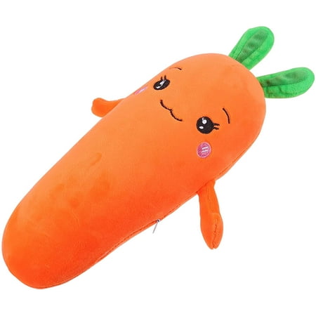 Plush Carrot Pillows Stuffed Creative Vegetables Toys Cute Cuddle ...
