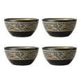 Mikasa 16-Piece Alexandria Stoneware Dinnerware Set, Reactive Glaze ...