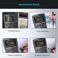 6000 Counts Digital Multimeter with Built In Oscilloscope 2.4 Inch ...