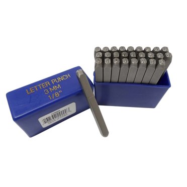 BENCH WIZARD 27-Piece Lower Case Letter Punch Set | Precision ...