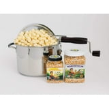 Victorio StoveTop Stainless Steel Popcorn Popper VKP1160 with Gearless ...
