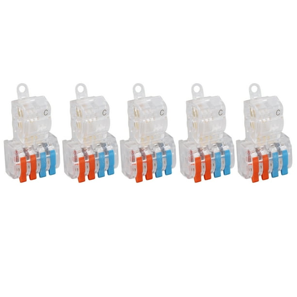 T Type Splitter Connector,5PCS Wire Quick Connector Wire Splitter ...