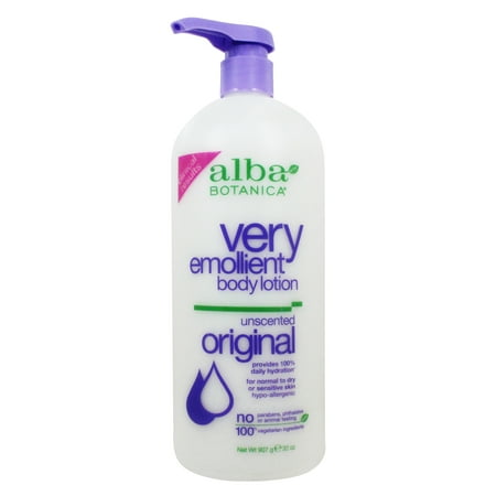 Alba Botanica - Very Emollient Body Lotion Original Unscented - 32 fl ...