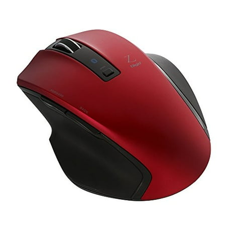 Digio2 Ultimate Shape Bluetooth Mouse 5 Button Blue LED M Size Red ...