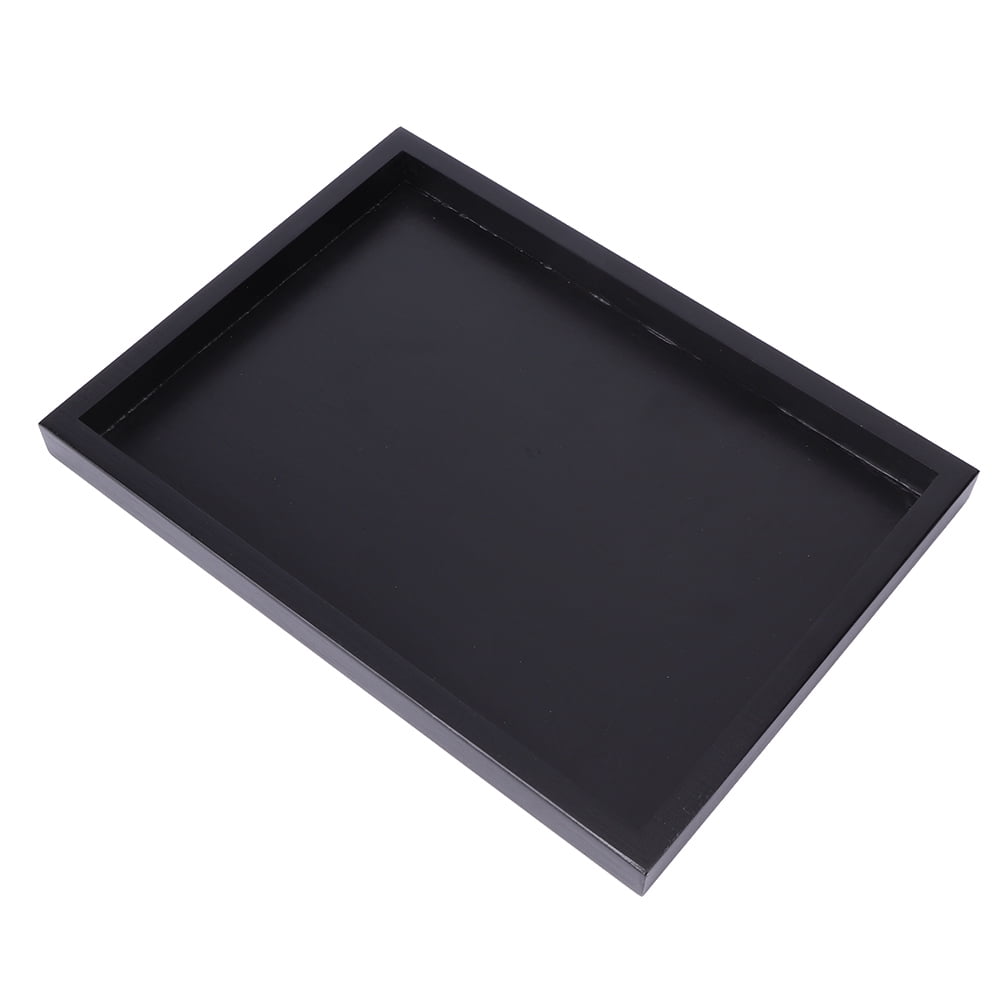 Click here for Ylshrf Black Tea Tray  25x18x2cm Snack Platter  Fo... prices