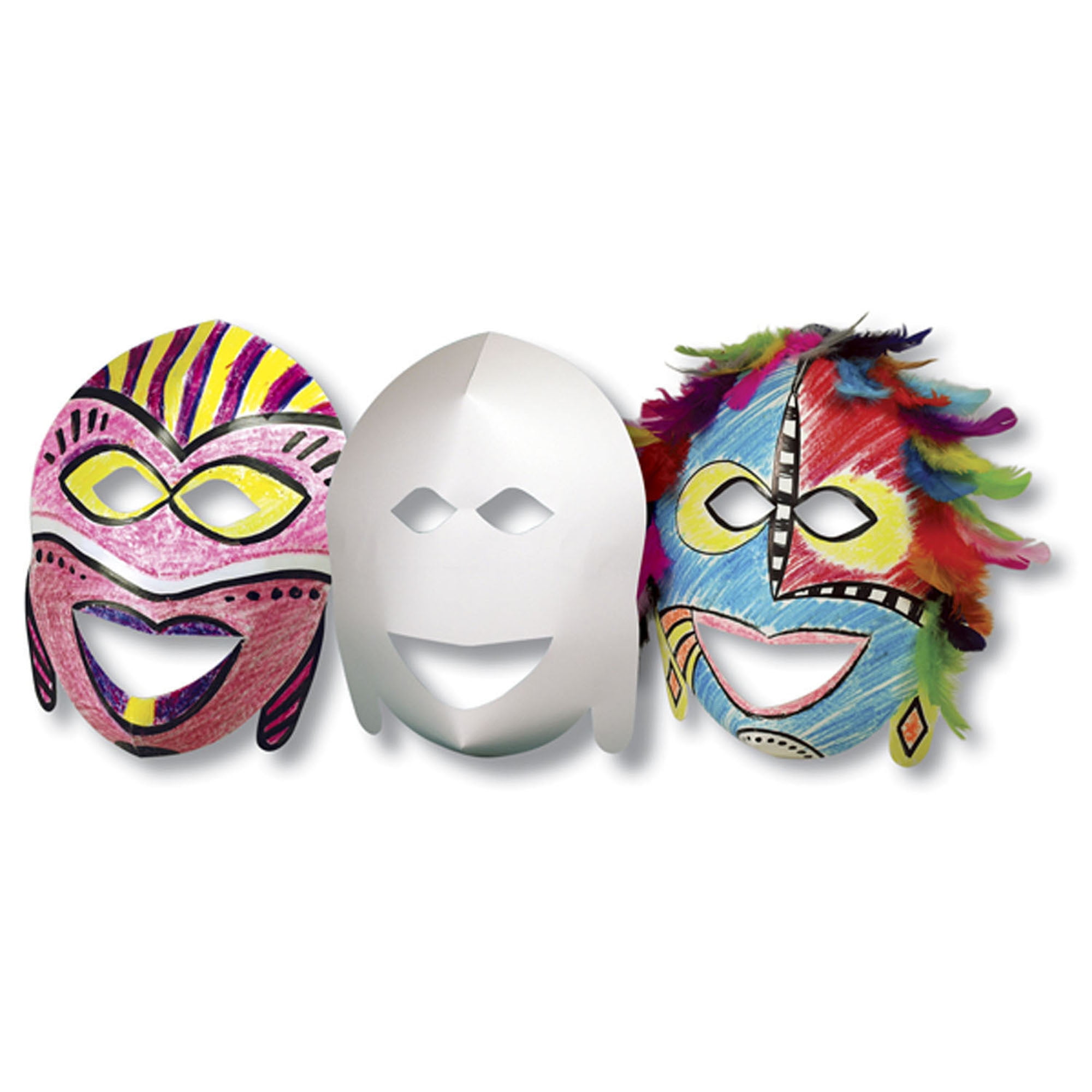 Roylco® African Masks - Walmart.com