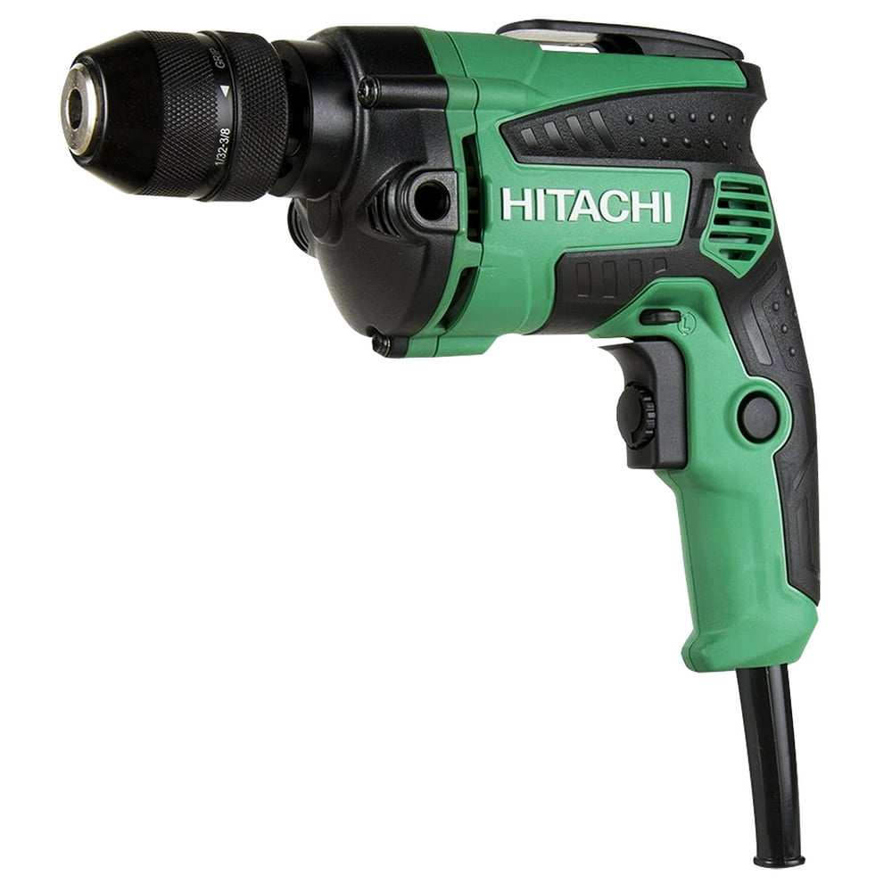 Hitachi D10VH2M 3/8" 7 Amp EVS Reversible Corded Drill - Walmart.com ...
