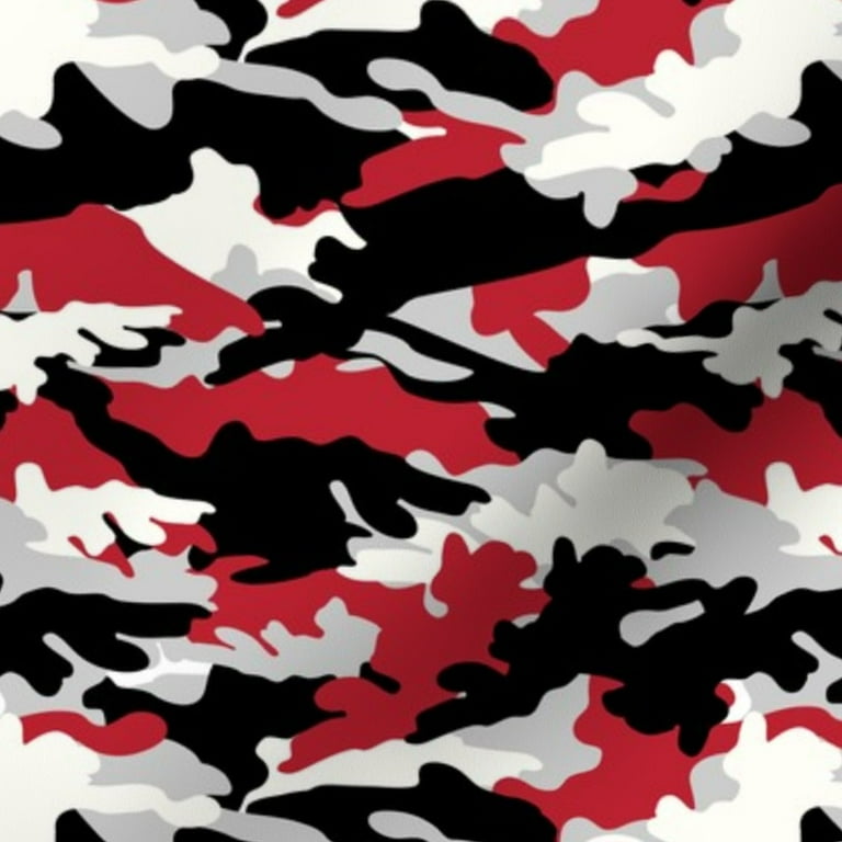 Red And Black Camo Background